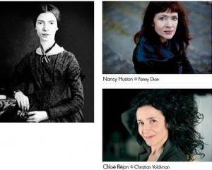 Hommage à Emily Dickinson - Nancy Huston avec Chloé Réjon & Édouard ...